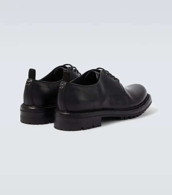 Dolce & Gabbana Leather Derby Shoes