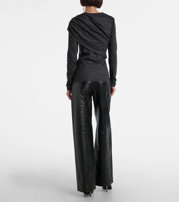 Isabel Marant Étoile Asna Chalk Stripe Top