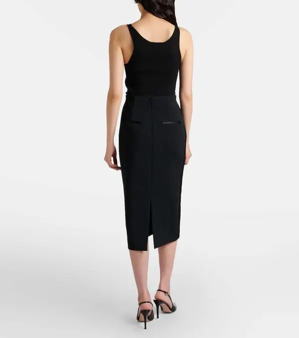 Max Mara Pece Crêpe Pencil Skirt