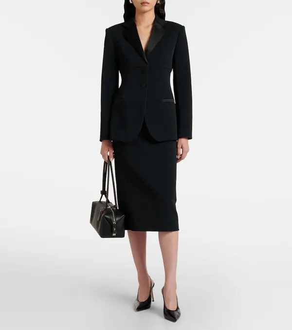 Max Mara Pece Crêpe Pencil Skirt