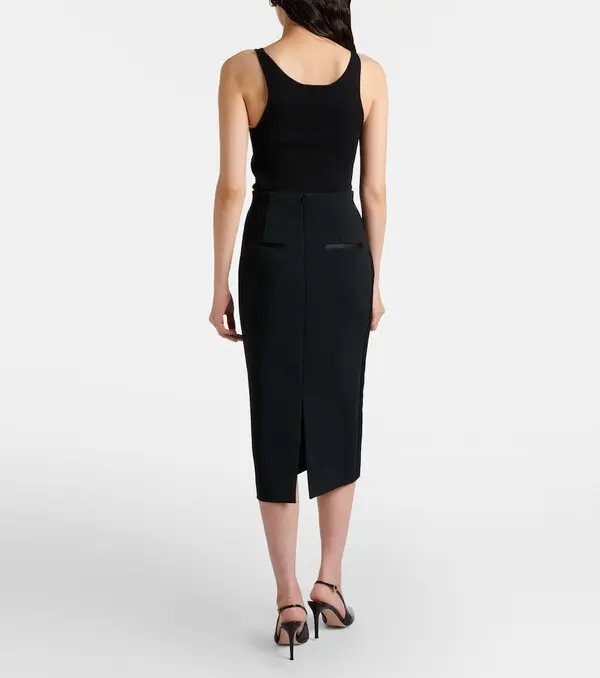 Max Mara Pece Crêpe Pencil Skirt