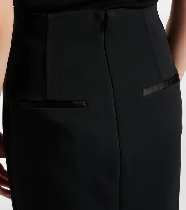 Max Mara Pece Crêpe Pencil Skirt