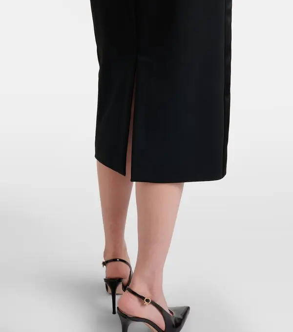 Max Mara Pece Crêpe Pencil Skirt