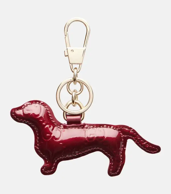 Gucci Patent Leather Keychain