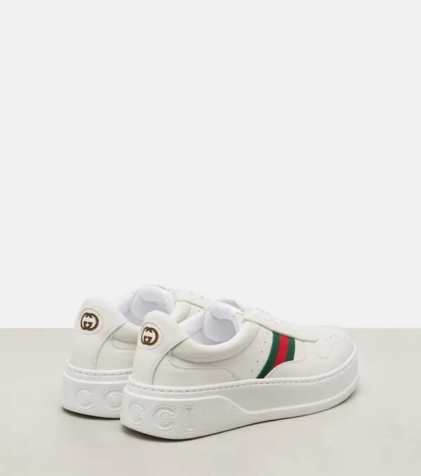 Gucci Chunky Leather Sneakers