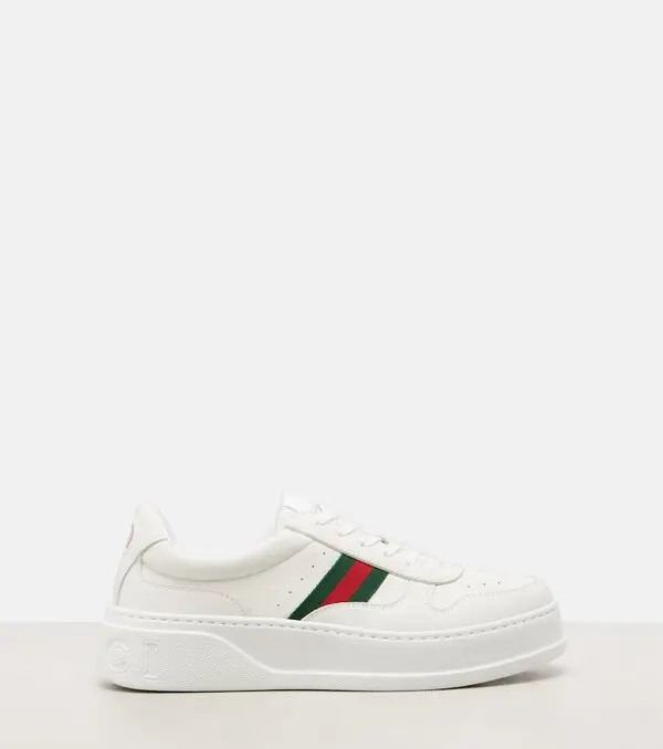 Gucci Chunky Leather Sneakers