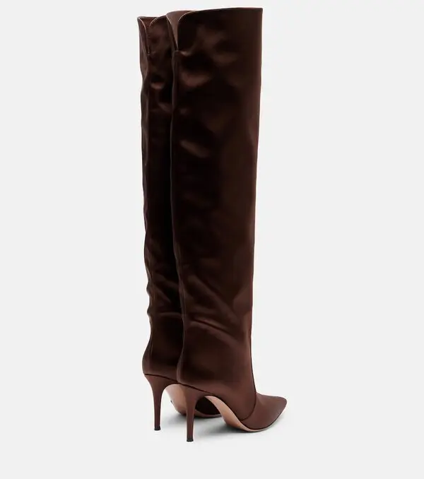 GIANVITO ROSSI Hansen Cuissard 85 Over-the-knee Boots - Brown