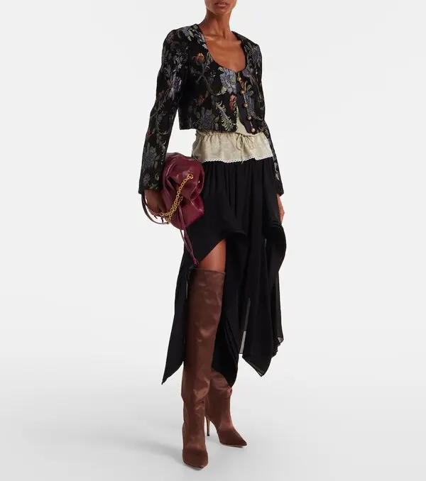 GIANVITO ROSSI Hansen Cuissard 85 Over-the-knee Boots - Brown