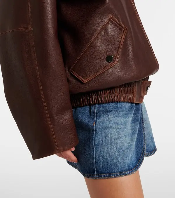 Simkhai Huntington Leather Jacket
