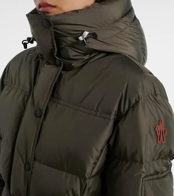 Moncler Salastrains Belted Down Ski Jacket