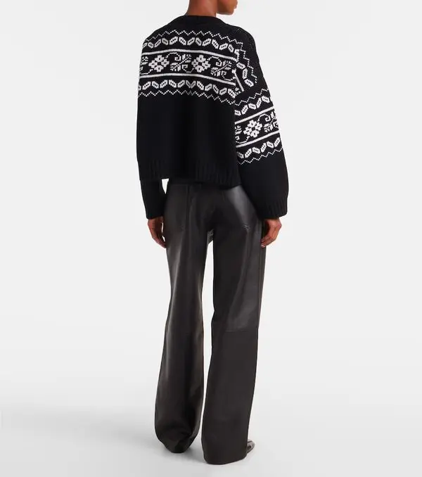 RÓHE Fair Isle Wool Sweater