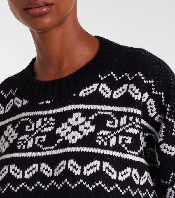RÓHE Fair Isle Wool Sweater