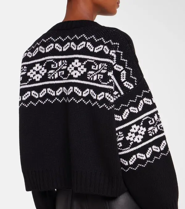 RÓHE Fair Isle Wool Sweater
