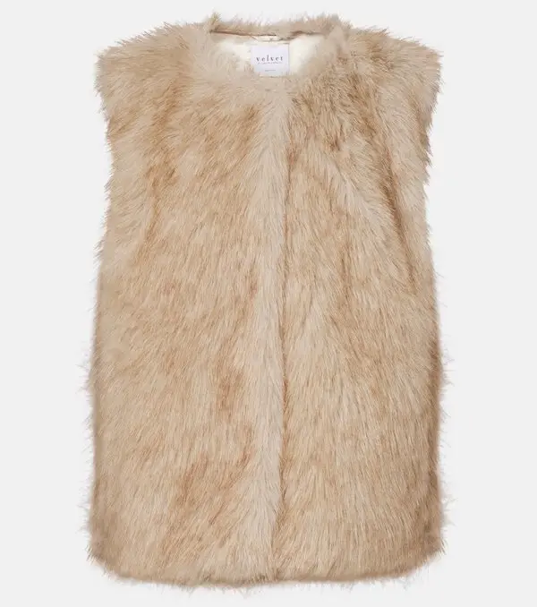 Velvet By Graham & Spencer Anastasia Vest - Beige