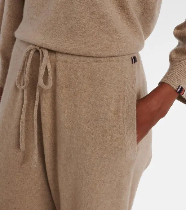 Extreme Cashmere Run Cashmere-blend Sweatpants - Beige