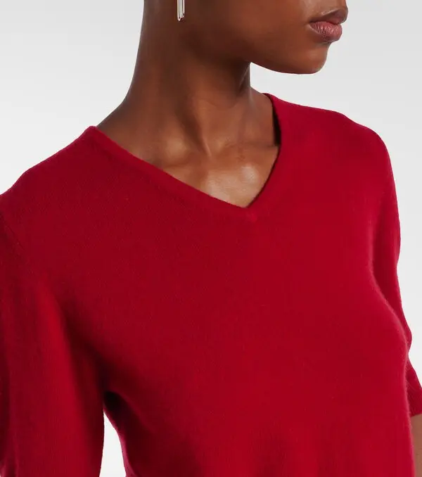 Extreme Cashmere Mel Cashmere Top - Red