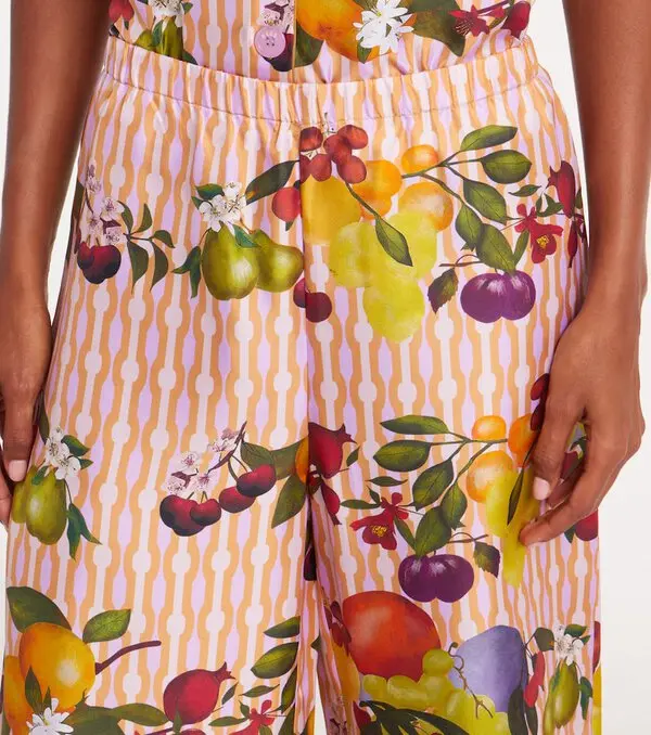 ERES Cannelle Silk Twill Wide-leg Pants