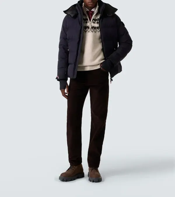 Arch4 Mr. Saint Gervais Cashmere Half-zip Sweater - Beige