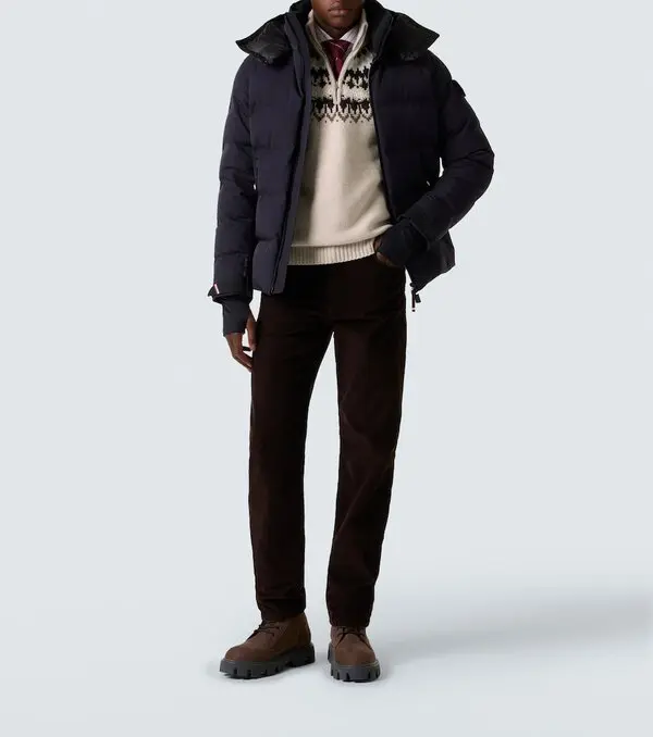 Arch4 Mr. Saint Gervais Cashmere Half-zip Sweater - Beige