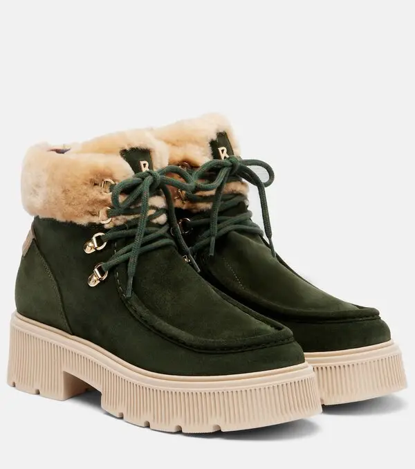 Bogner Turin Suede Boots - Green