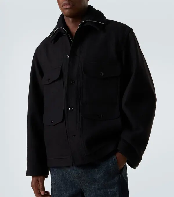 LEMAIRE Wool Felt Field Jacket
