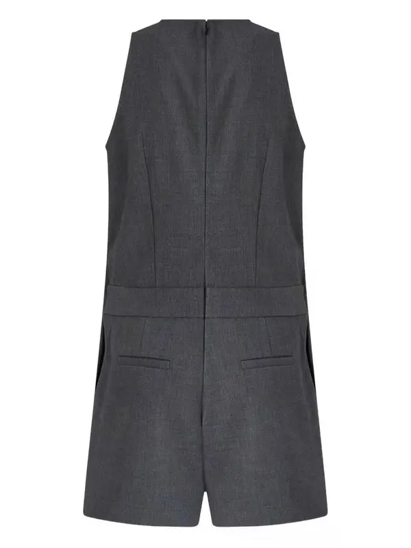 Pinko Sleeveless Round-neck Playsuit