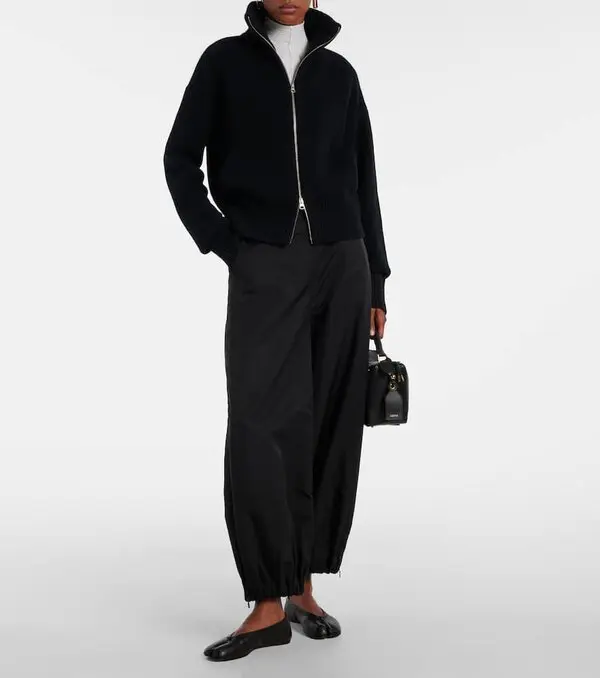 Extreme Cashmere N°438 Xtra Fab Cashmere Zip-up Sweater