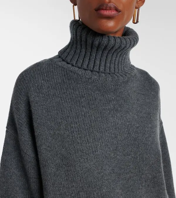 Extreme Cashmere N°434 Crop Xtra Turtleneck Sweater