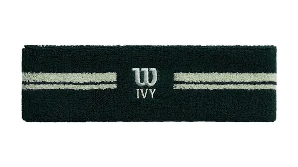 Kith Ivy Wilson Terry Stripe Headband - Ivy Green