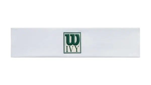 Kith Ivy Wilson Logo Wide Headband - White