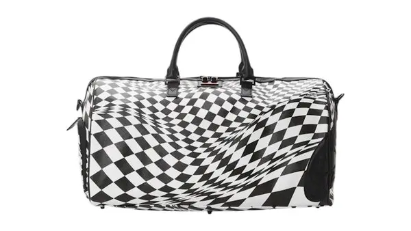 SPRAYGROUND Trippy Check Duffle - Multicolor