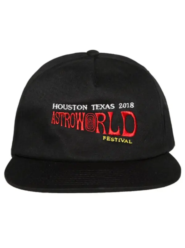 TRAVIS SCOTT Astroworld Festival Cap - Black