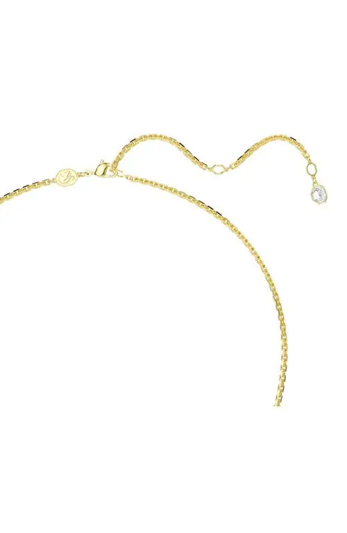SWAROVSKI Idyllia Crystal Flower Brooch Pendant Necklace