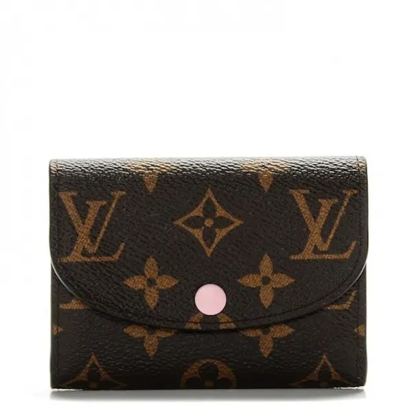 LOUIS VUITTON Coin Purse Rosalie Monogram Brown/rose Ballerine - Multicolor