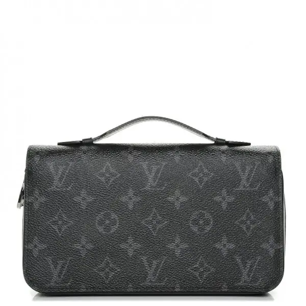 LOUIS VUITTON Zippy Wallet Monogram Eclipse Xl - Multicolor