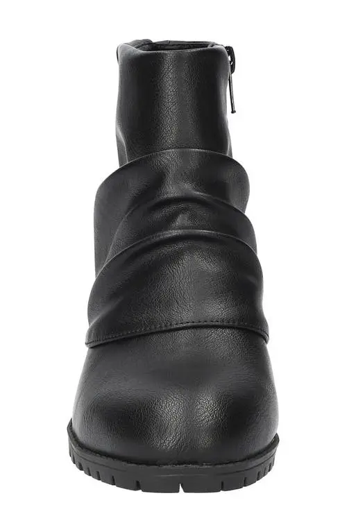 EASY WORKS BY EASY STREET Ambrose Bootie - Black