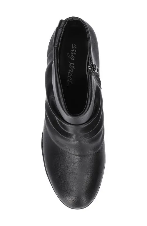 EASY WORKS BY EASY STREET Ambrose Bootie - Black