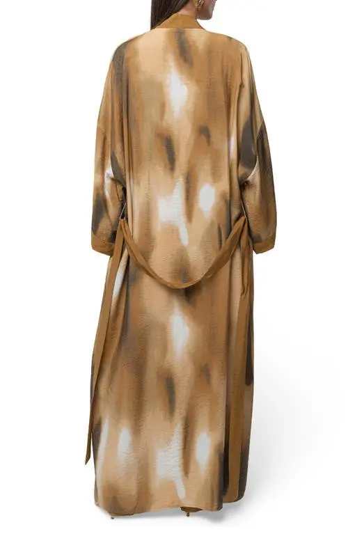 JLUXLABEL Abstract Print Maxi Duster