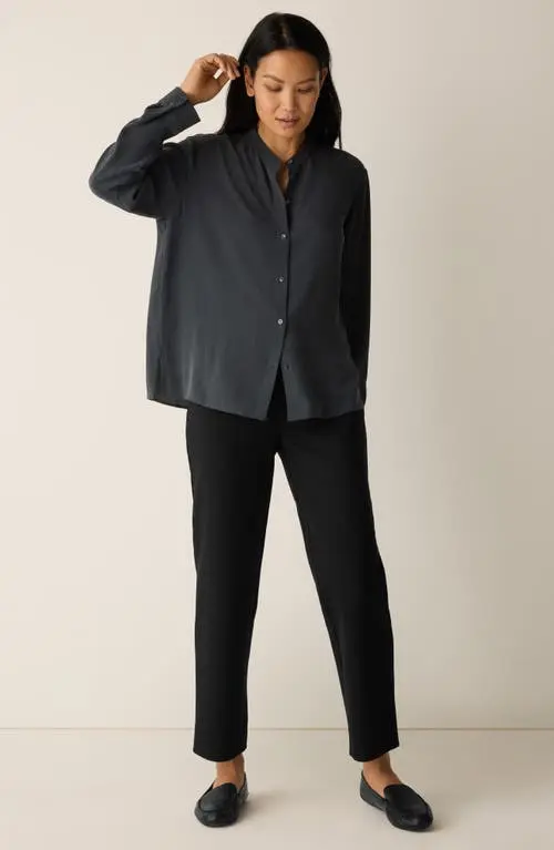 Eileen Fisher Double Knit Lantern Ankle Pants