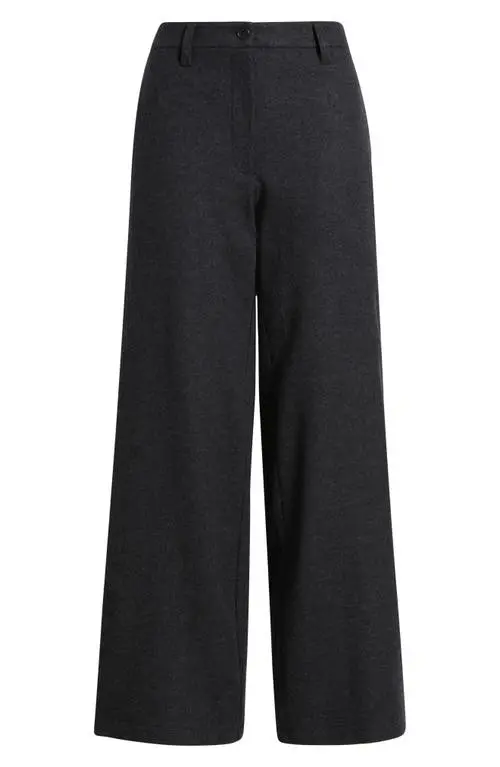 Eileen Fisher Wide Leg Virgin Wool Pants