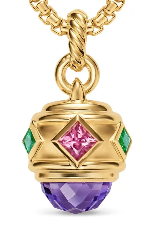 David Yurman Renaissance Amulet - Gold