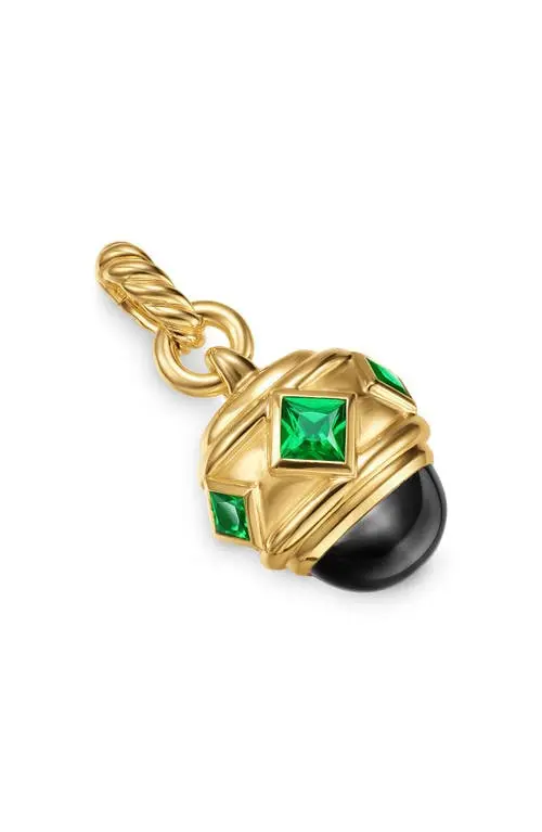 David Yurman Renaissance Amulet - Tsavorite