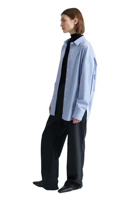 Almina Concept Wool Blend Straight Leg Pants - Black