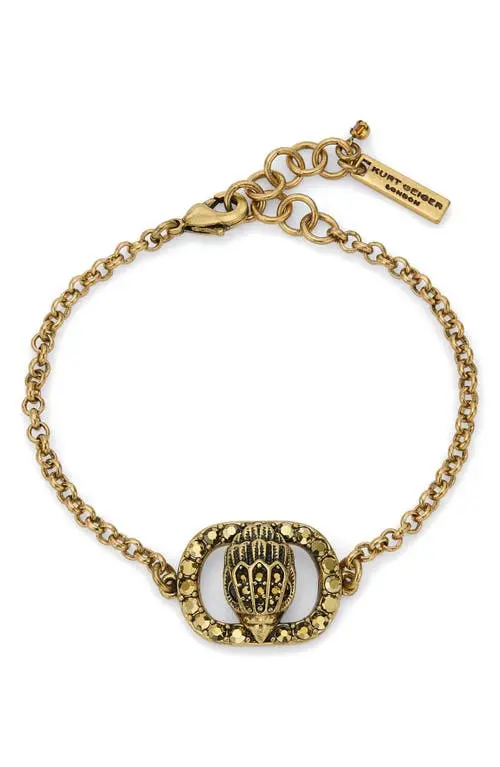 Kurt Geiger Eagle Head Bracelet - Brass