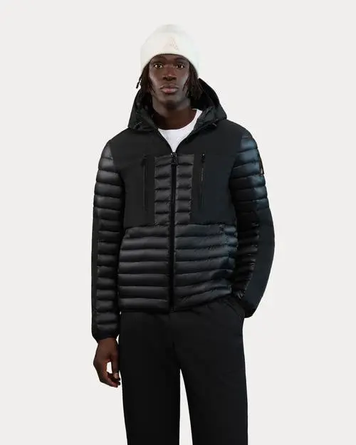 ALPENHAUS Cliff Lightweight Packable Puffer Jacket - Black