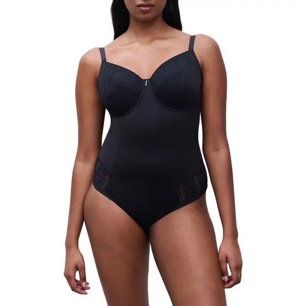 Chantelle Easy Support Underwire Bodysuit - Black