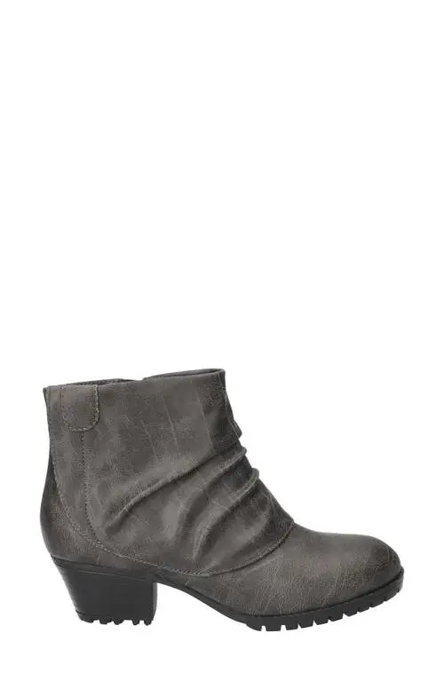EASY WORKS BY EASY STREET Ambrose Bootie - Grey Distressed