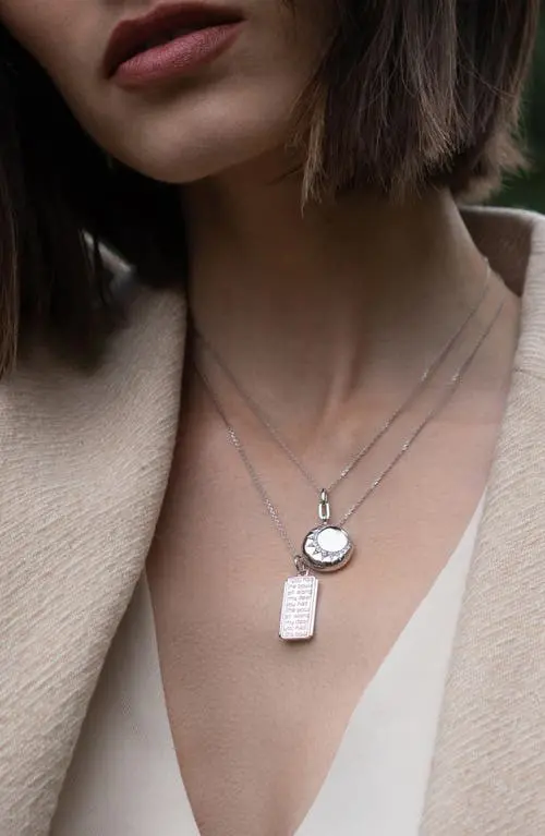 Monica Rich Kosann Sun Locket Necklace