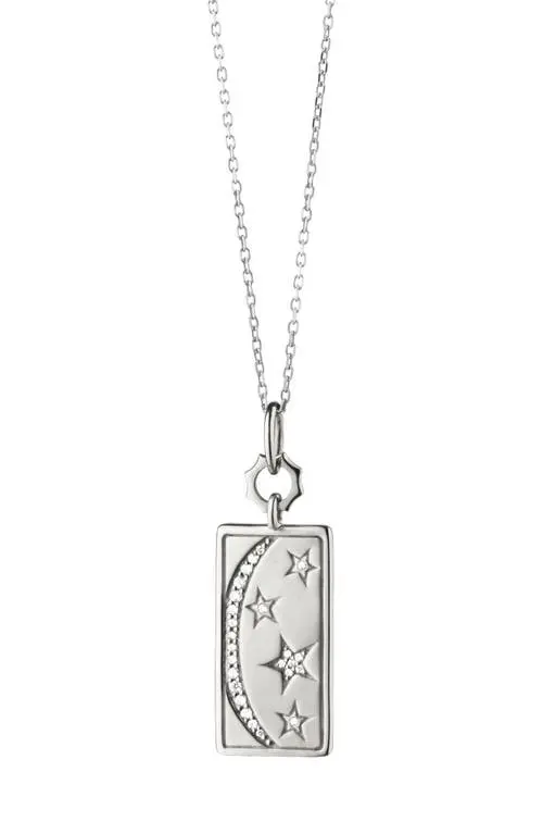 Monica Rich Kosann Sun, Moon And Stars Necklace - Silver