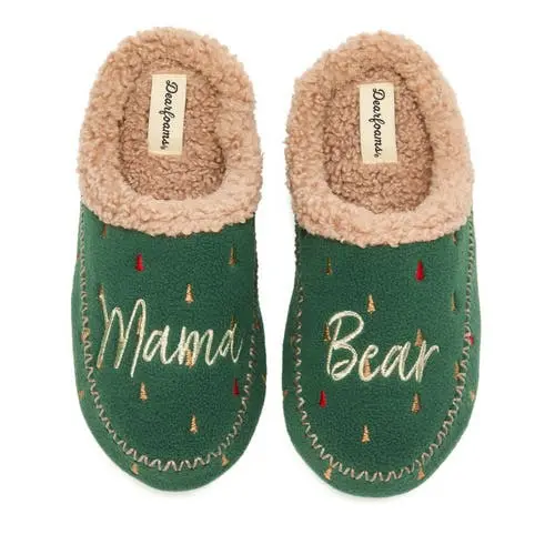 DEARFOAMS Mama Bear Clog Slipper - Spruce